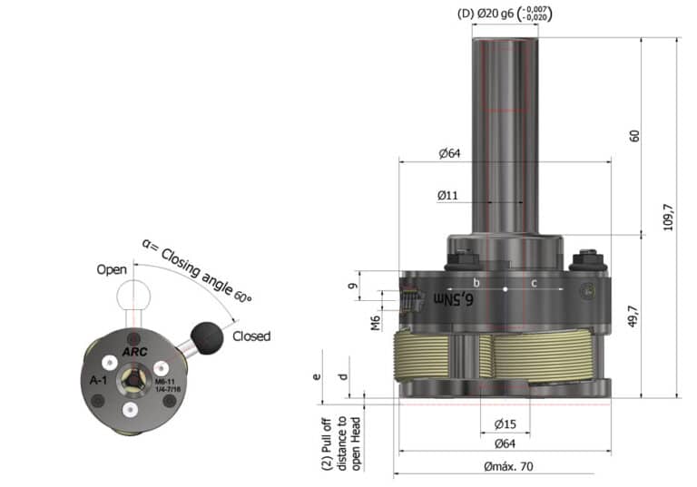 A-1 Threading Head Ultimate Precision & Adaptability - ARC Tools